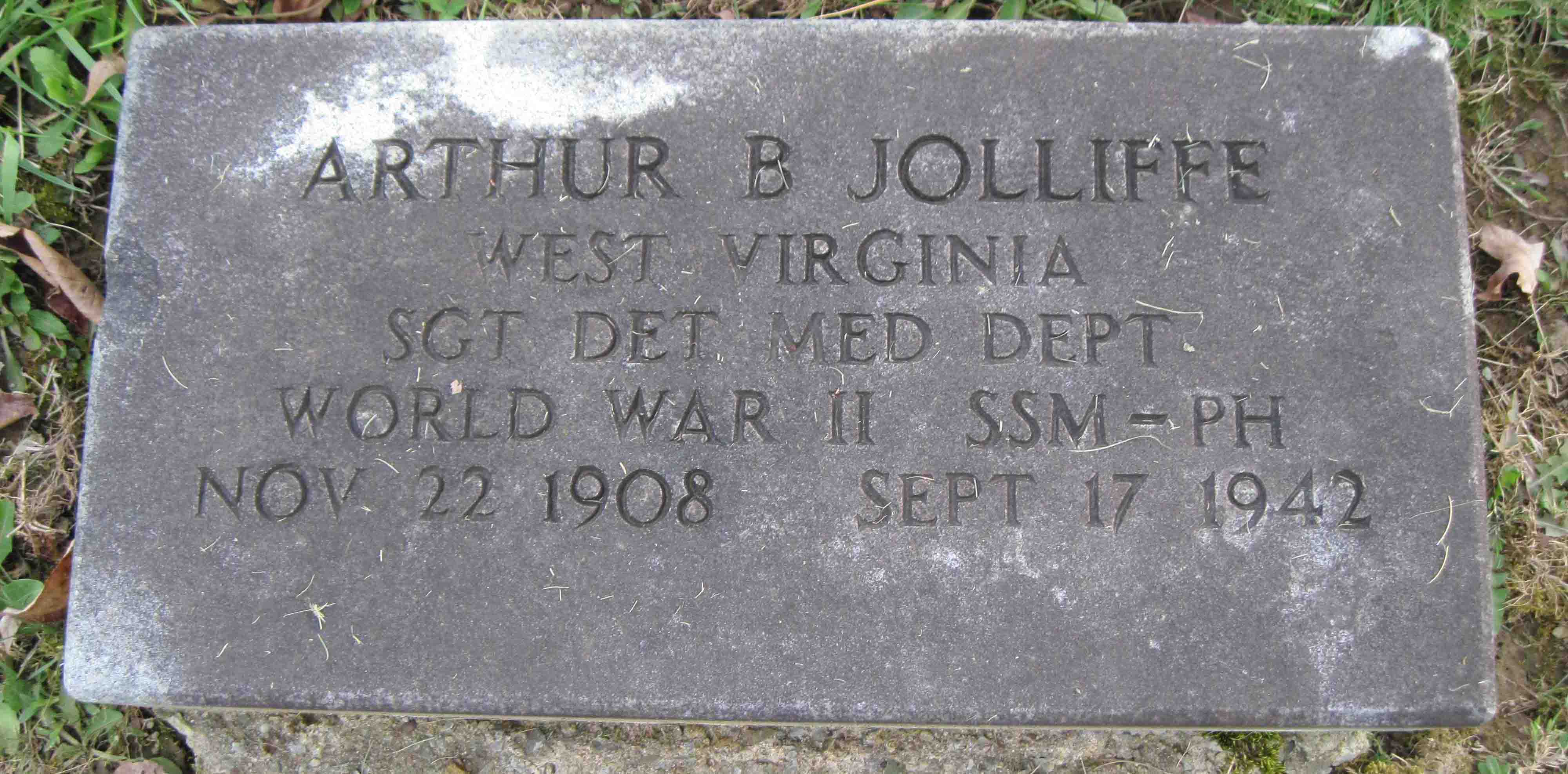 Jolliffe Arthur B.